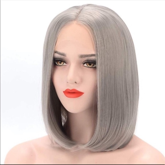 Accessories | Sharongray 14 Middle Part Lace Front Bob Wig | Poshmark